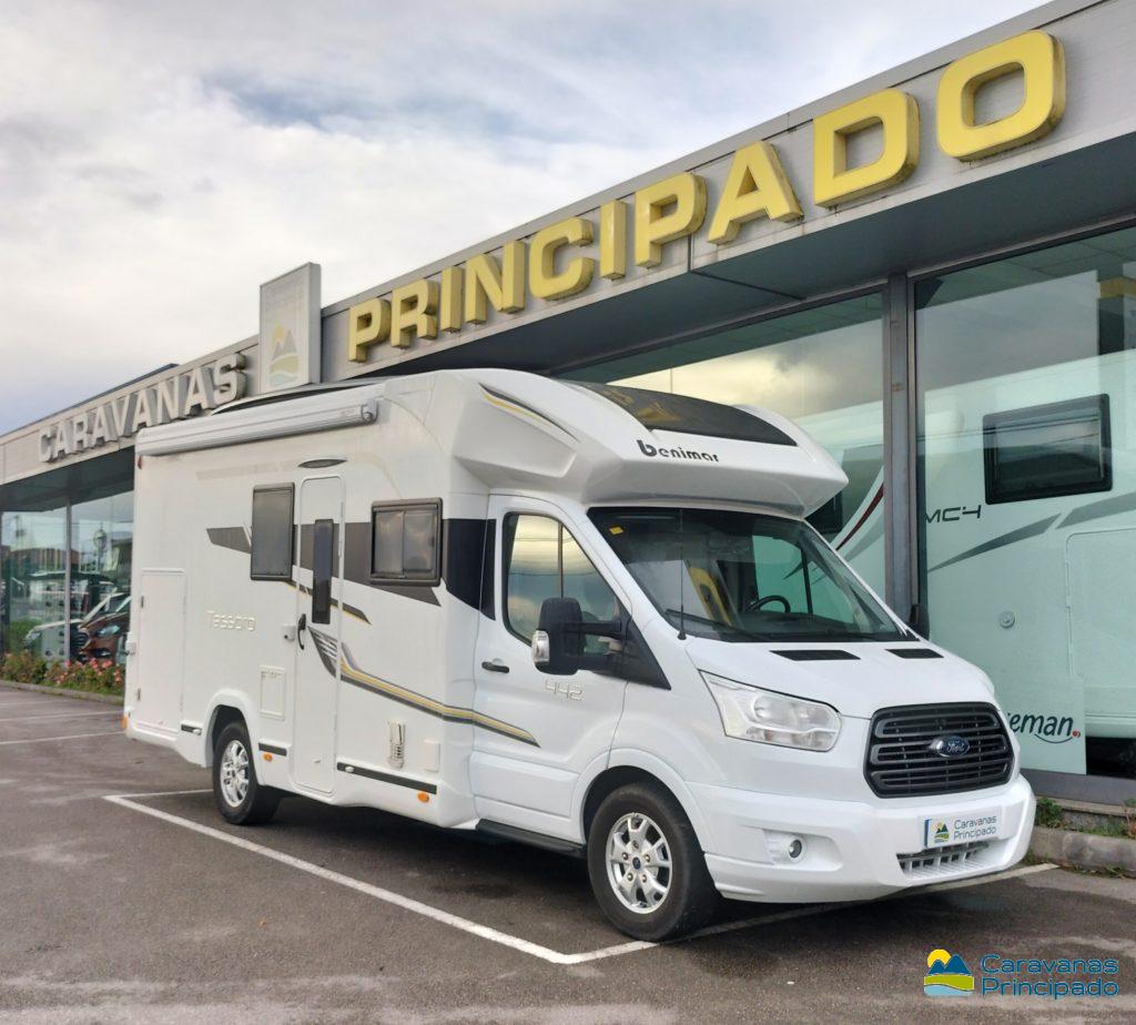AUTOCARAVANA OCASION BENIMAR TESSORO 442 - CARAVANAS PRINCIPADO