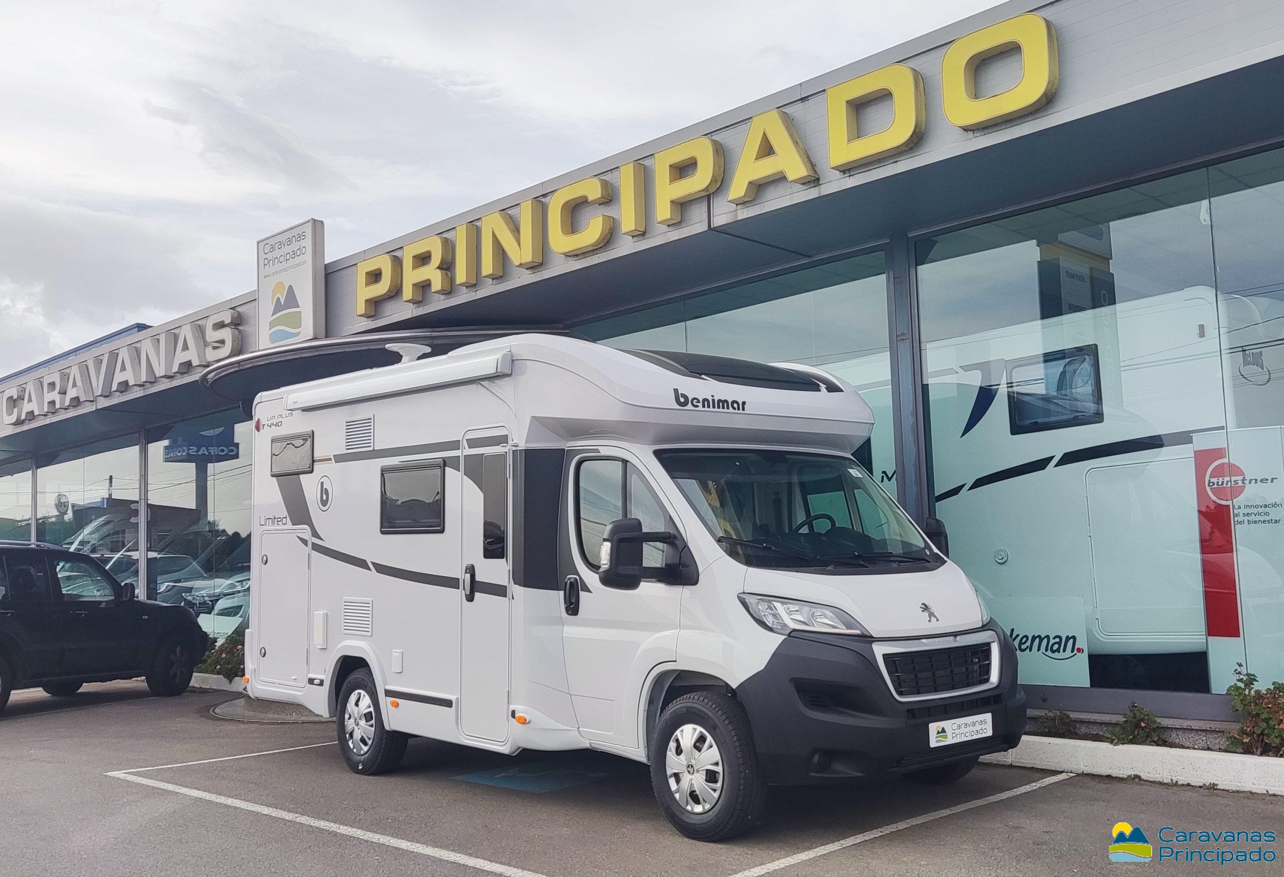 AUTOCARAVANA NUEVA BENIMAR TESSORO 440 UP PLUS - CARAVANAS PRINCIPADO